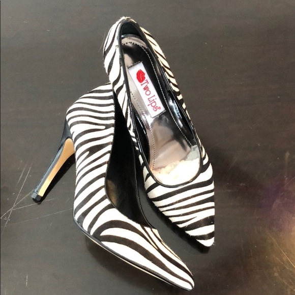 Vintage | Shoes | Vintage Zebra Print Vintage Pumps Heels 9s 8 | Poshmark